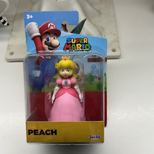 World Of Nintendo Super Mario World Princess Peach Figure | eBay