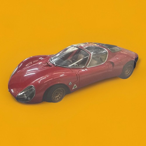 Autoart 1/18 Alfa Romeo 33 Gold Rim Stradale 1967 Prototype B #LM153B ...