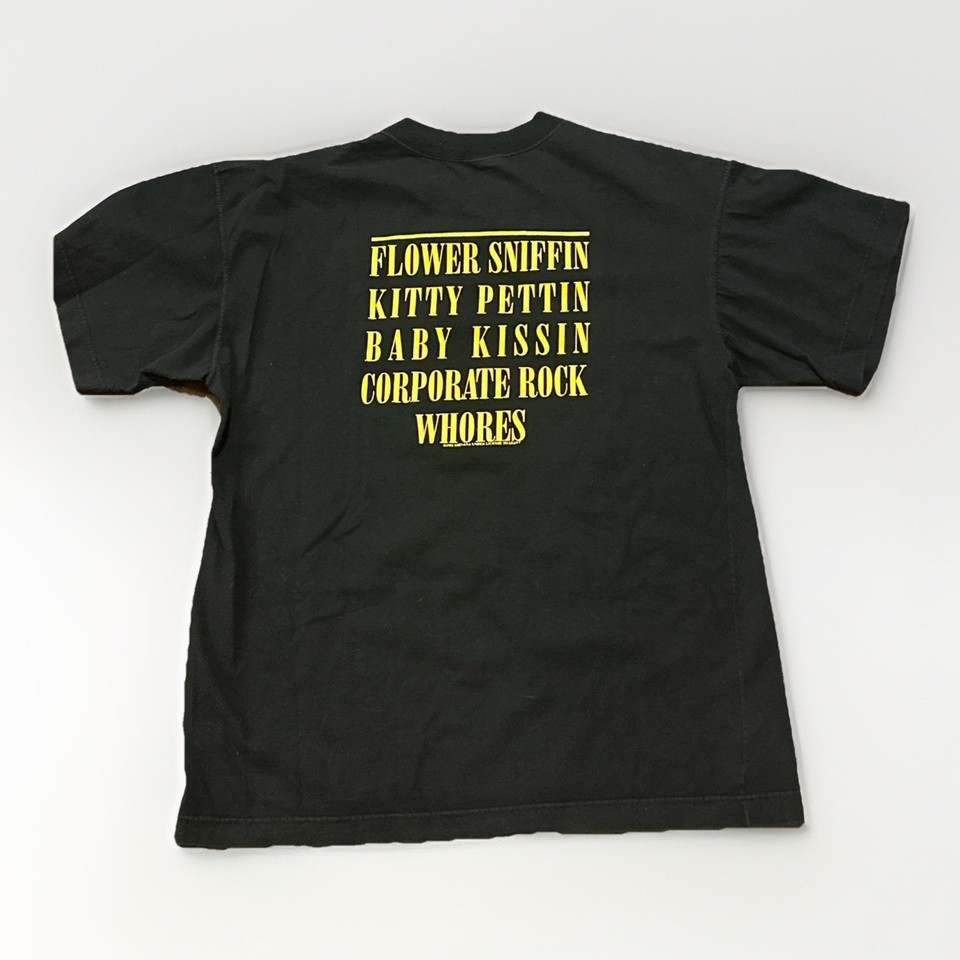 Vintage 1992 Nirvana Smiley Face Tee Back Hit Original Licensed Band ...