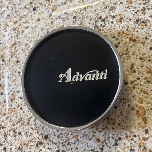 Advanti racing Wheel Rim Black & Chrome Center Cap Hub Dust Cover C-F80 ...