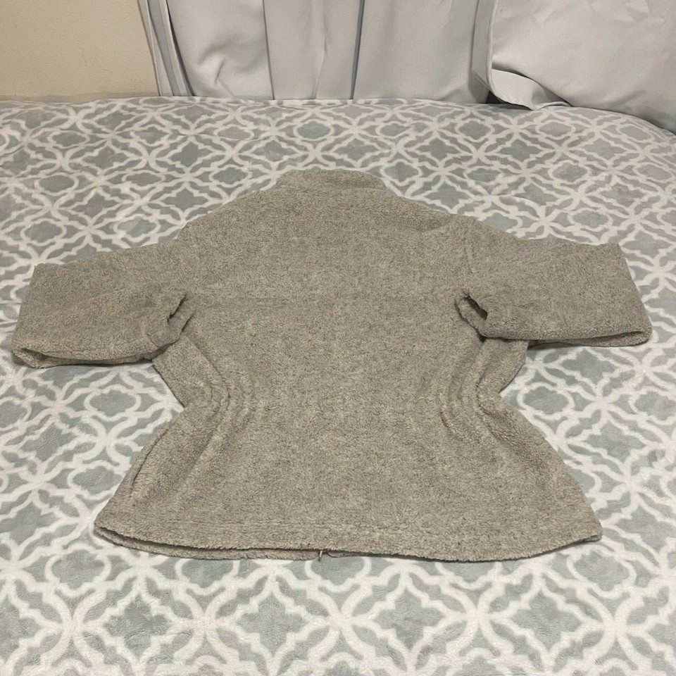 Pacific Trail Fleece Jacket Women's Large Gray Outdoor Full Zip Warm ...