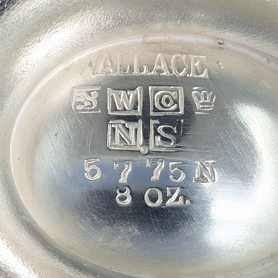 Vintage Wallace Brothers Silver Company Creamer Milk Server Pitcher 8oz ...