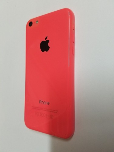 Genuine Iphone 5C Pink Frame Back Cover Main Camera Housing i Phone 5C ...