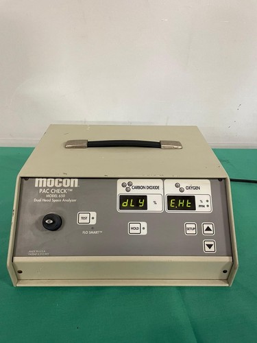 Mocon Dual Head Space Analyzer Pac Check Model 650 | eBay