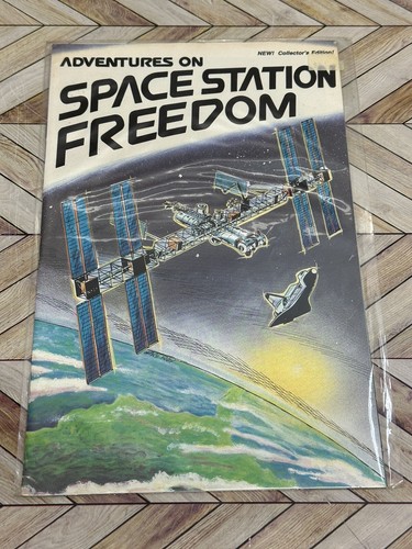 Adventures On Space Station Freedom 1989 Collector Astronaut Explorer ...