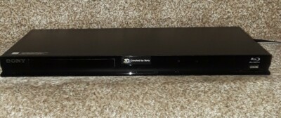 Sony BDP-S470 12-bit 3D Blu-Ray Disc DVD Player HDMI Tested No Remote ...