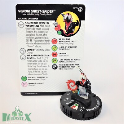 Heroclix Spider-Man & Venom Absolute Carnage Venom Ghost-Spider #059 ...