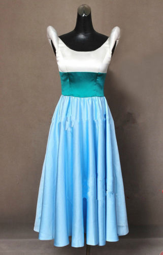 Thumbelina Blue Dress