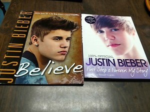 Lot Of 4 Justin Bieber Books | eBay