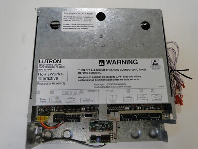 LUTRON HWI-PM-120 Homeworks Interactive Processor - New Battery | eBay