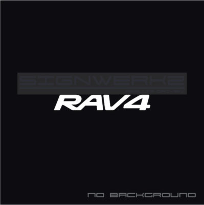RAV 4 Decal Sticker logo toyota suv 4x4 Pair | eBay