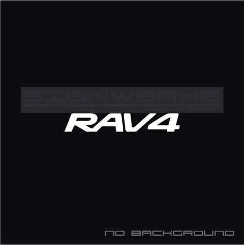RAV 4 Decal Sticker logo toyota suv 4x4 Pair | eBay