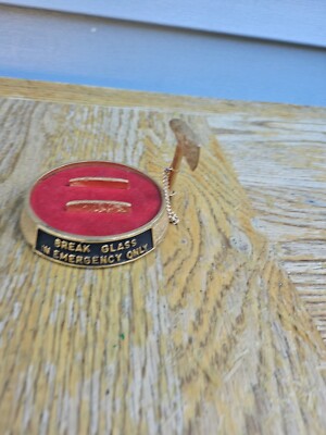 Fireman Tool , In Case Of Emergency Break Glass, Stand Paper Weight ...