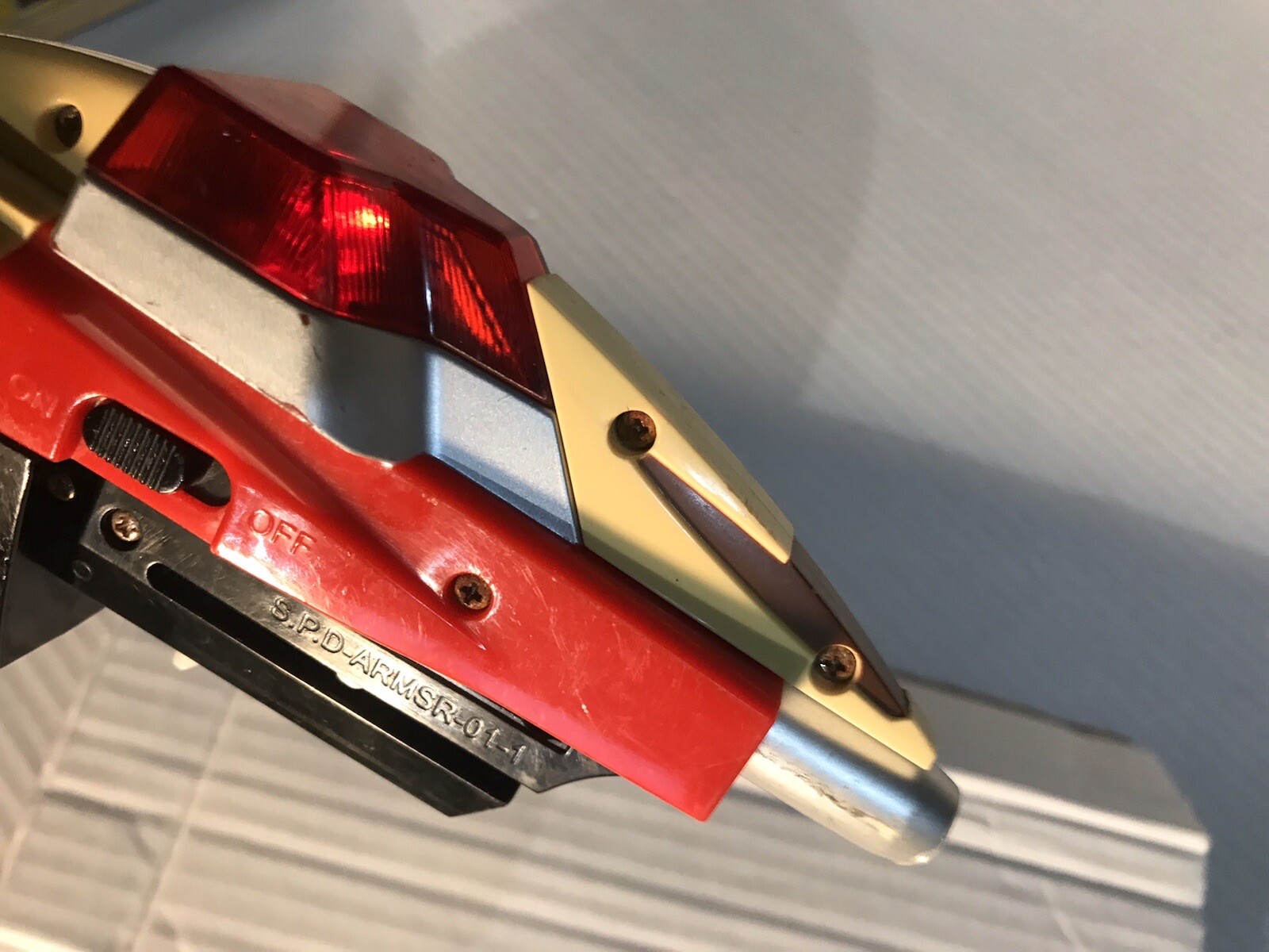 Power Rangers SPD Red Toy Gun Tested Lights & Sound … - Gem