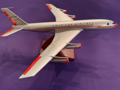 American Airlines B707 Model/Excellent Condition Only Displayed/Museum ...