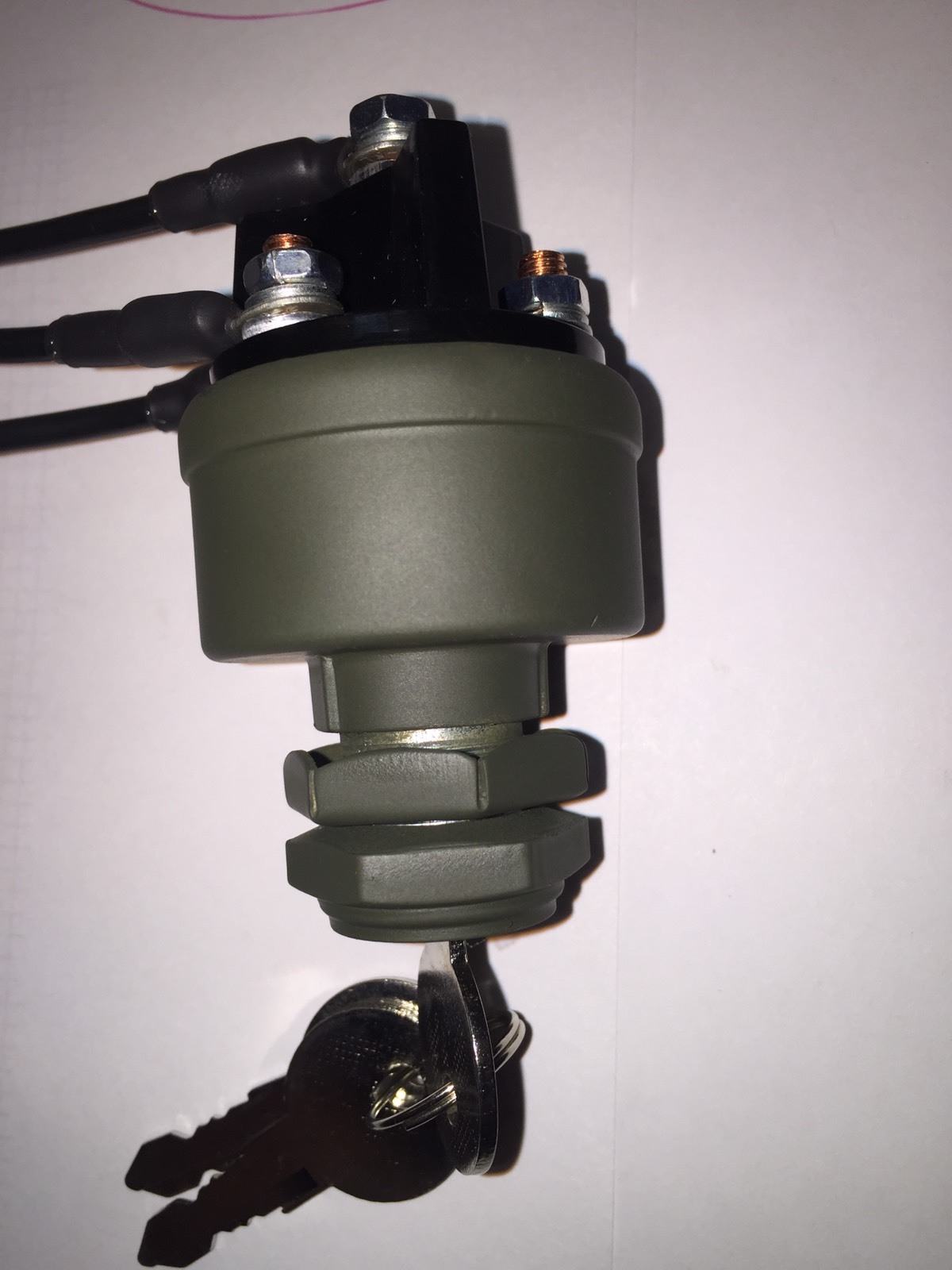 GREEN MILITARY HUMVEE M998 PLUG &PLAY KEYED IGNITION STARTER SWITCH ...