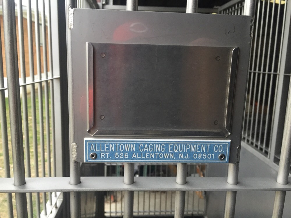 Allentown Caging Stainless Steel SS Lab Vet Animal Cage Crate Large Dog ...