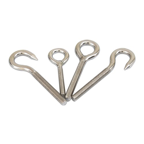 M5 - M16 Bolts Eyes & Hooks Light & Heavy A2 Stainless Steel Metric ...