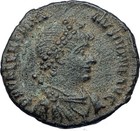 VALENTINIAN II 378AD Antioch Authentic Ancient Roman Coin VRBS ROMA ...