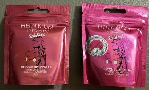 Heidi Klum Intimates Solutions Silicone Gel Covers Reusable Waterproof ...