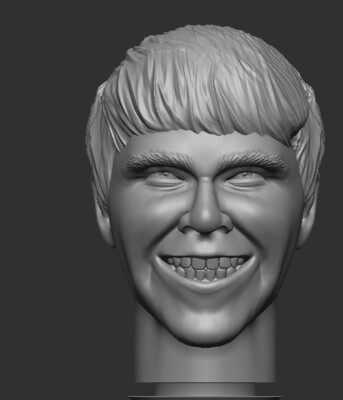 CUSTOM MEGO SCALE STAR TREK SEAN FINNEGAN RESIN HEAD for 8" INCH FIGURE ...