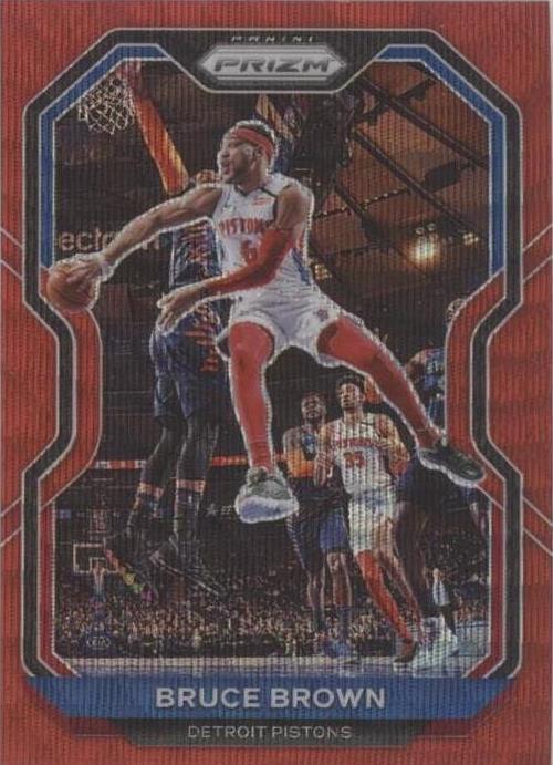 2020-21 Panini Prizm - Bruce Brown #239 Ruby Wave Prizm for sale online ...