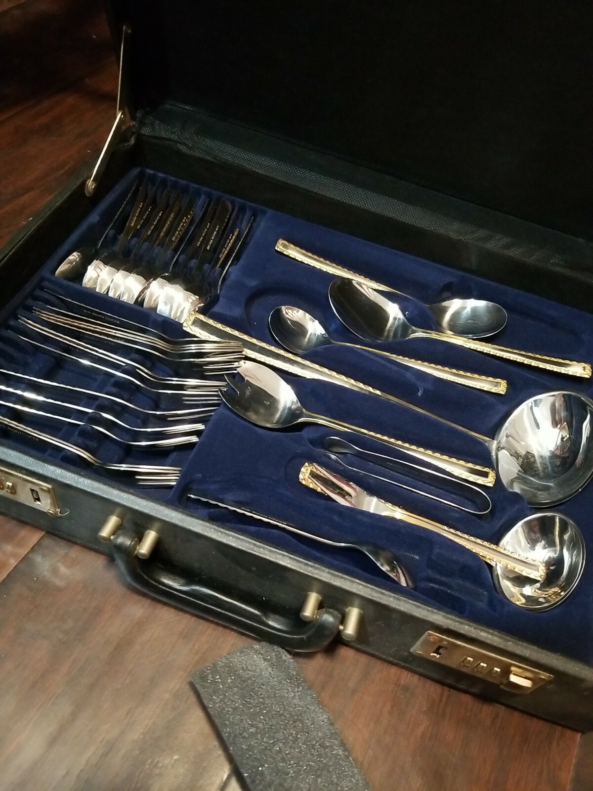 70 Pieces Edelstahl Rostfrei Princess Flatware Set w/ Presentation ...