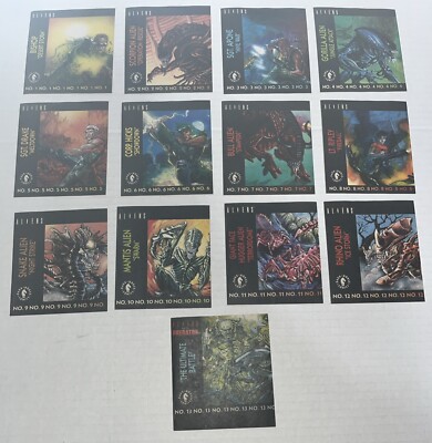 Lot of 13 Aliens Mini Comics no. 1-13 Dark Horse Comics- Kenner Toys ...