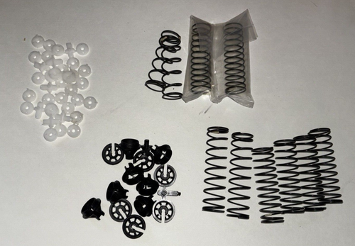 NEW ASSOCIATED Shocks Parts Set Springs, Spring Cups Pistons B64 B6 B5 ...