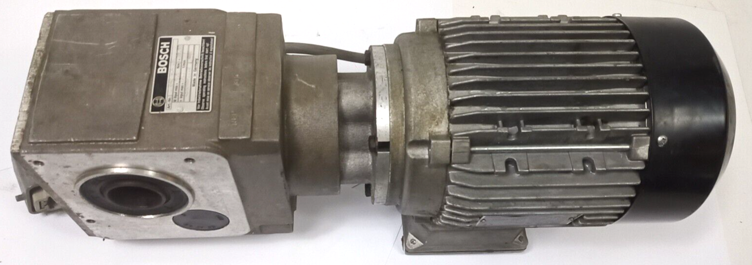 Bosch 3842518050 Motor 0,75kW Rexroth Getriebe 0842904050 i=28,55 0 842 ...