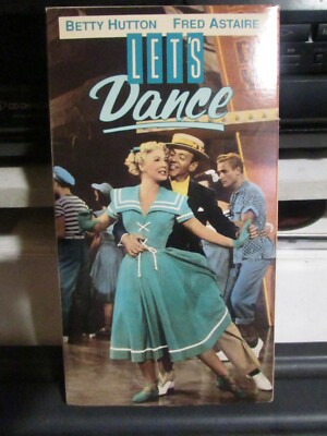 Let's Dance 1950 VHS Betty Hutton Fred Astaire RARE Musical USO ...