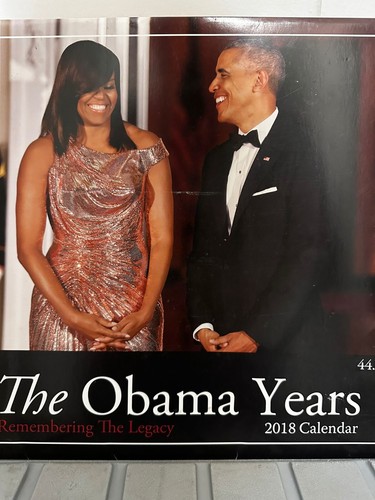 The Obama Years Collector's Edition Calendar 2017, 2018 Set 2pc | eBay