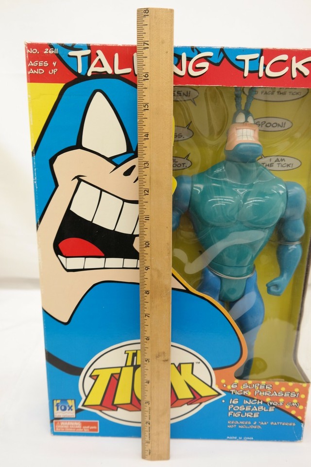 THE TICK Bandai 1994 The Tick Talking Tick 16 inch Figure TY | eBay
