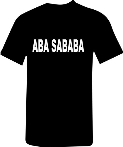 ABA SABABA T-shirt Funny Israeli Israel Hebrew Burekas Tee | eBay