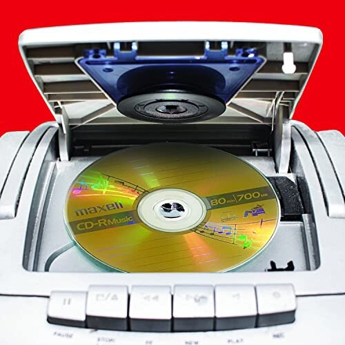 Maxell 625156 - CDR80MU50PK 80-Minute Music CD-Rs (50-ct Spindle) (Red ...