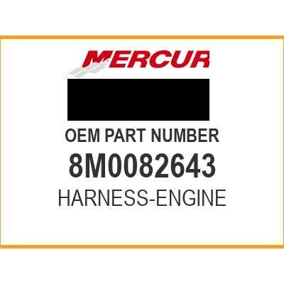 Mercury HARNESS-ENGINE 8M0082643 OEM NEW | eBay