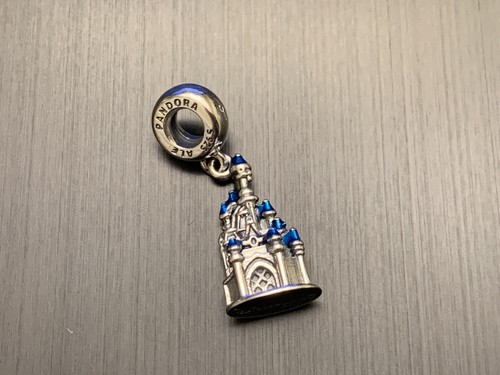 Genuine Pandora Silver S925 Disneyland Paris Cinderella Castle Dangle ...