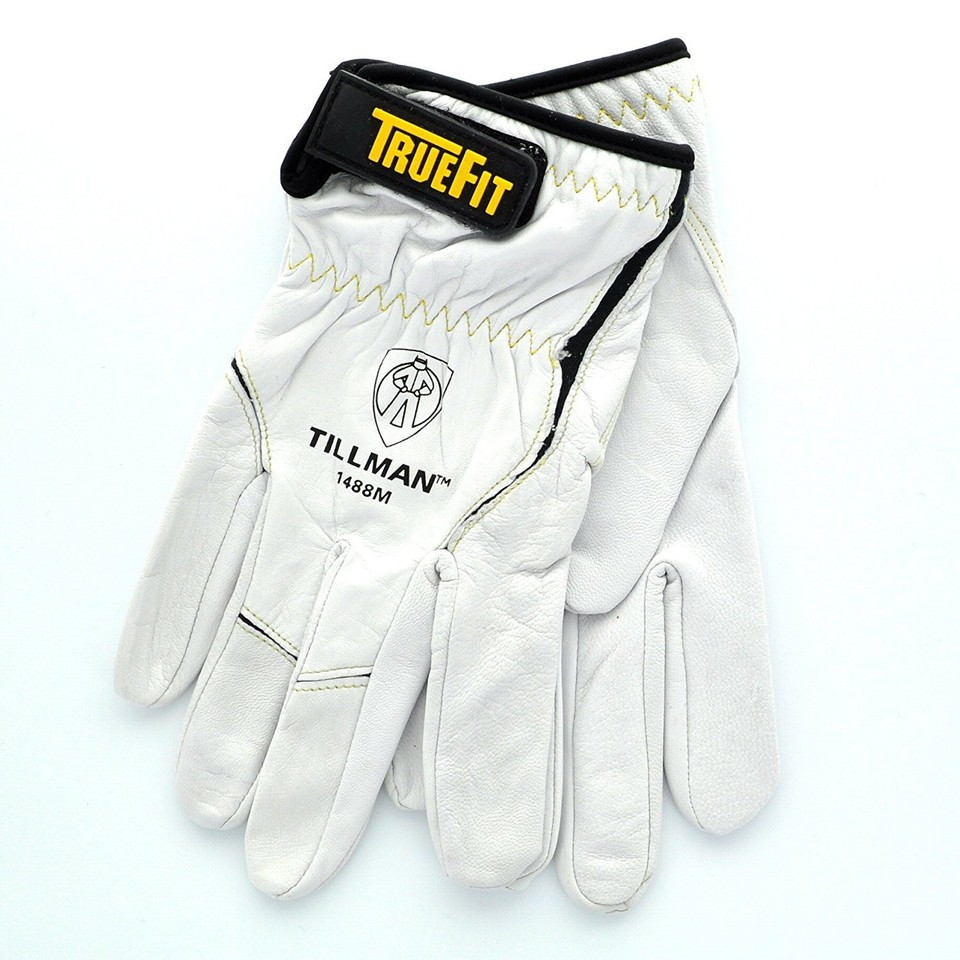 Tillman 1488 TrueFit Top Grain Goatskin Welding-TIG Gloves (S-XL) - 2 ...