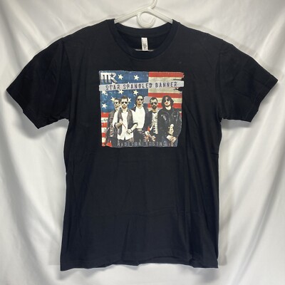 Madison Rising Band T-Shirt Black Large Autographed Star Spangled ...