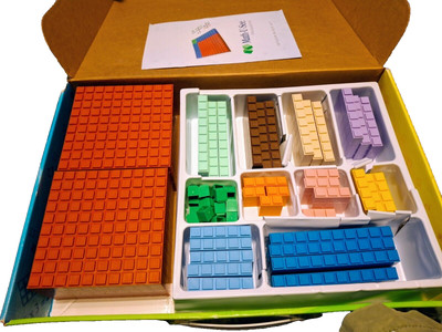 Math-U-See Integer Block Kit - Complete Set w/ Box & Manual ...