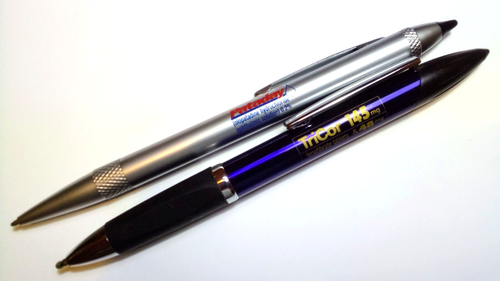 Lot 2 Heavy Metal with stylus Drug Rep Pens, Pharmaceutical ...