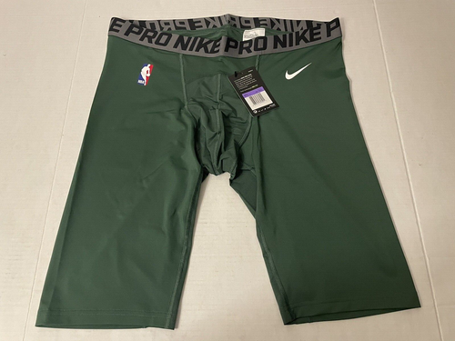 NIKE Pro Milwaukee Bucks NBA Compression Shorts Underwear Men's 3XLT ...