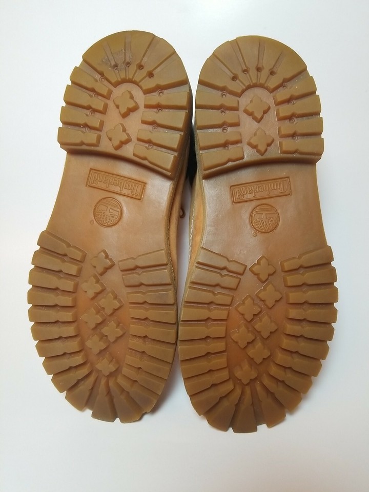 Timberland 12909 Junior's 6" Premium Waterproof Boots Wheat Nubuck Boys ...