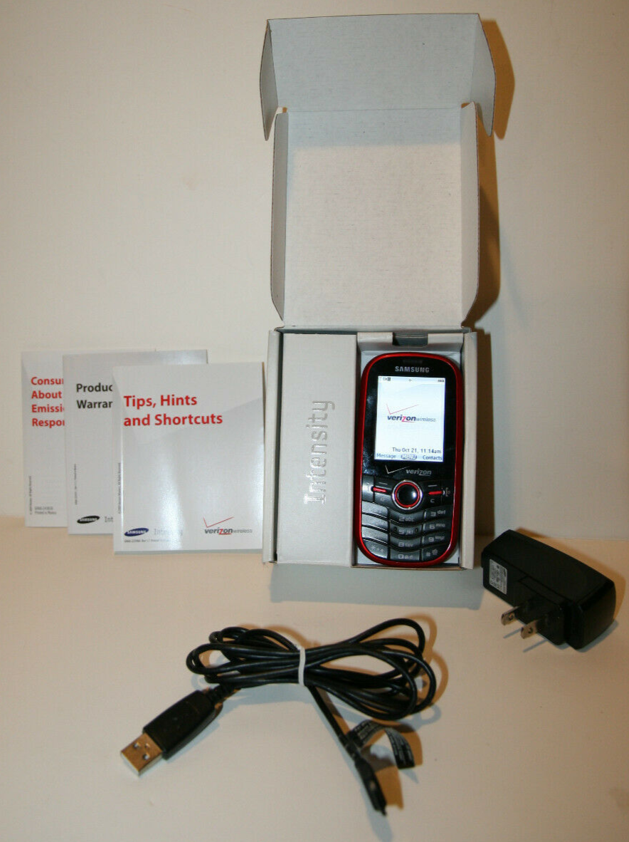 Samsung Intensity - 128 MB - Red (Verizon) for sale online | eBay