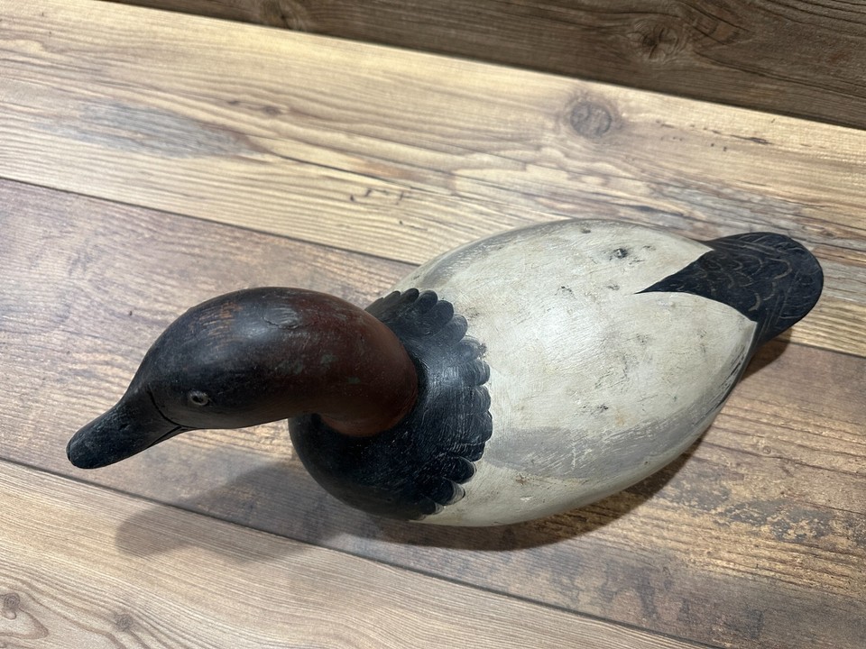 Antique Vintage Wood Duck Decoy **MASON** Canvasback Drake --- Seneca ...