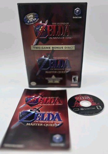 The Legend of Zelda: Ocarina of Time + Master Quest GameCube, 2003 w ...