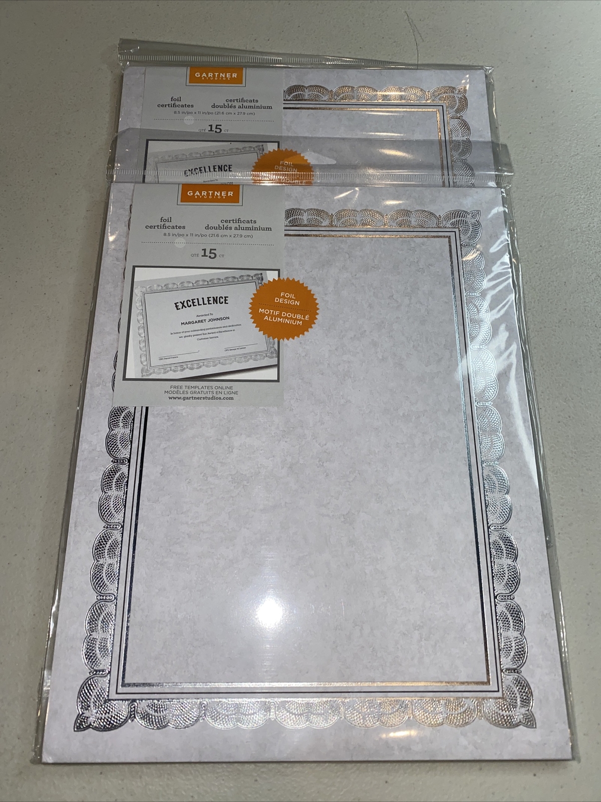 Gartner Certificate Templates