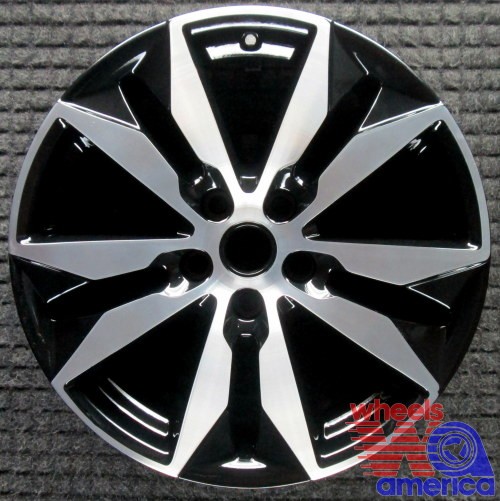 Set 2016 2018 2020 2022 2024 Chevrolet Malibu OEM Factory Black Wheels ...