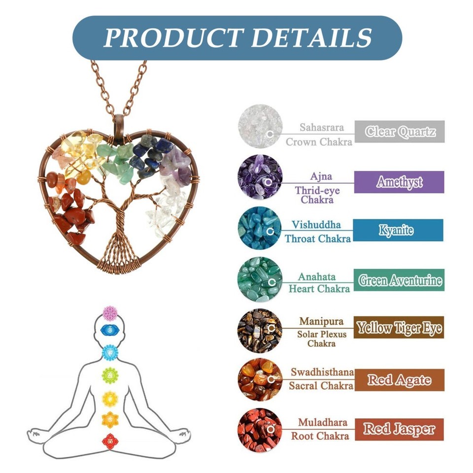 2 Pcs Ladies Necklace Family Tree Necklaces for Women Girls Jewelry ...