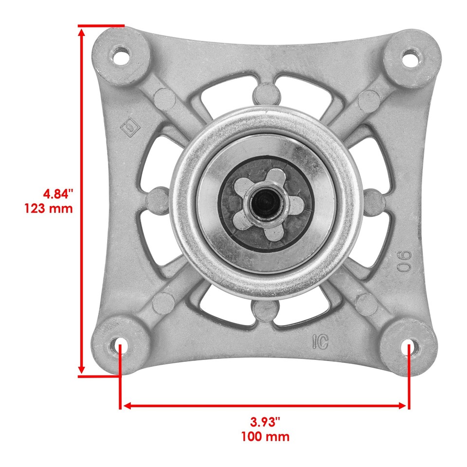 48" Deck Spindle Blade Pulley Belt Rebuild Kit for Husqvarna YTH1848XP ...